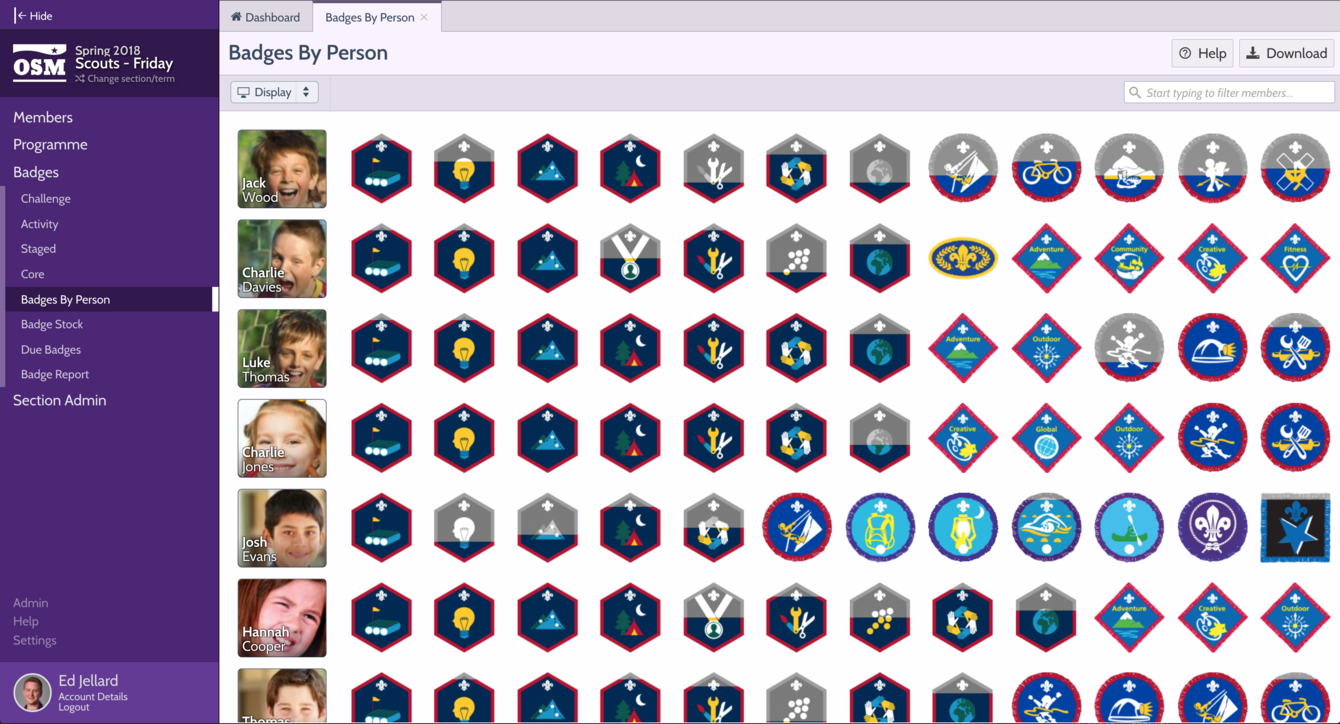 Fire Cadet Manager (FCM): Home